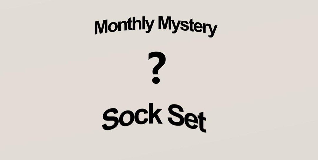Monthly Mystery Sock Set- 100g & 20g Hand Dyed Yarn Crochet Knit August ...