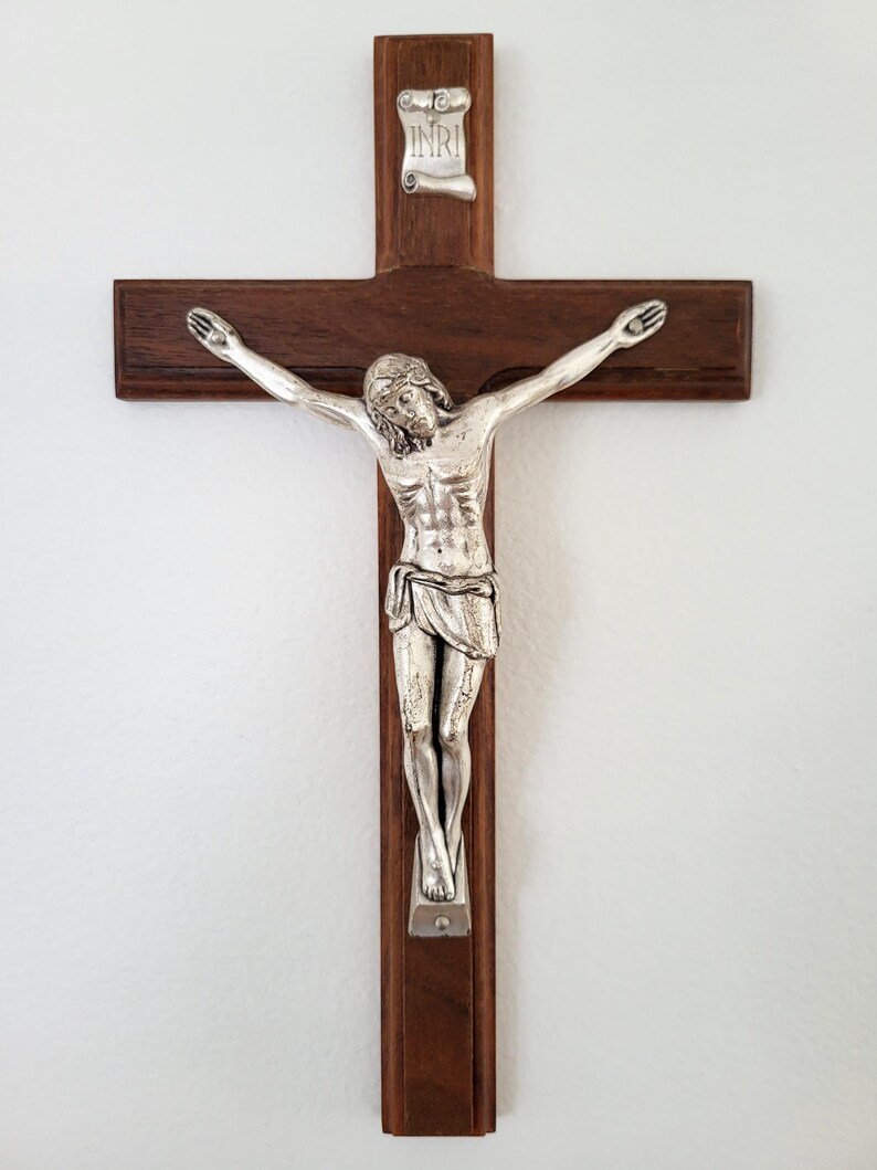 12" Handmade Crucifix - Etsy