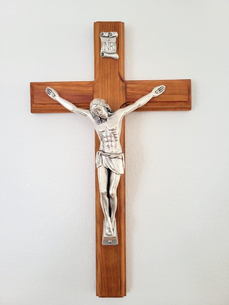 12" Handmade Crucifix - Etsy