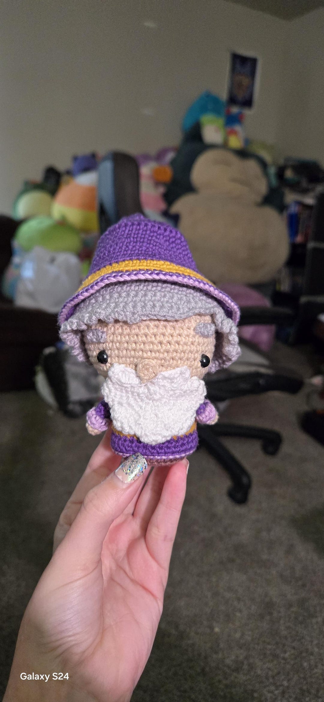 Crochet Mini Wizard Mini Kingdom Wizard Amigurumi Etsy