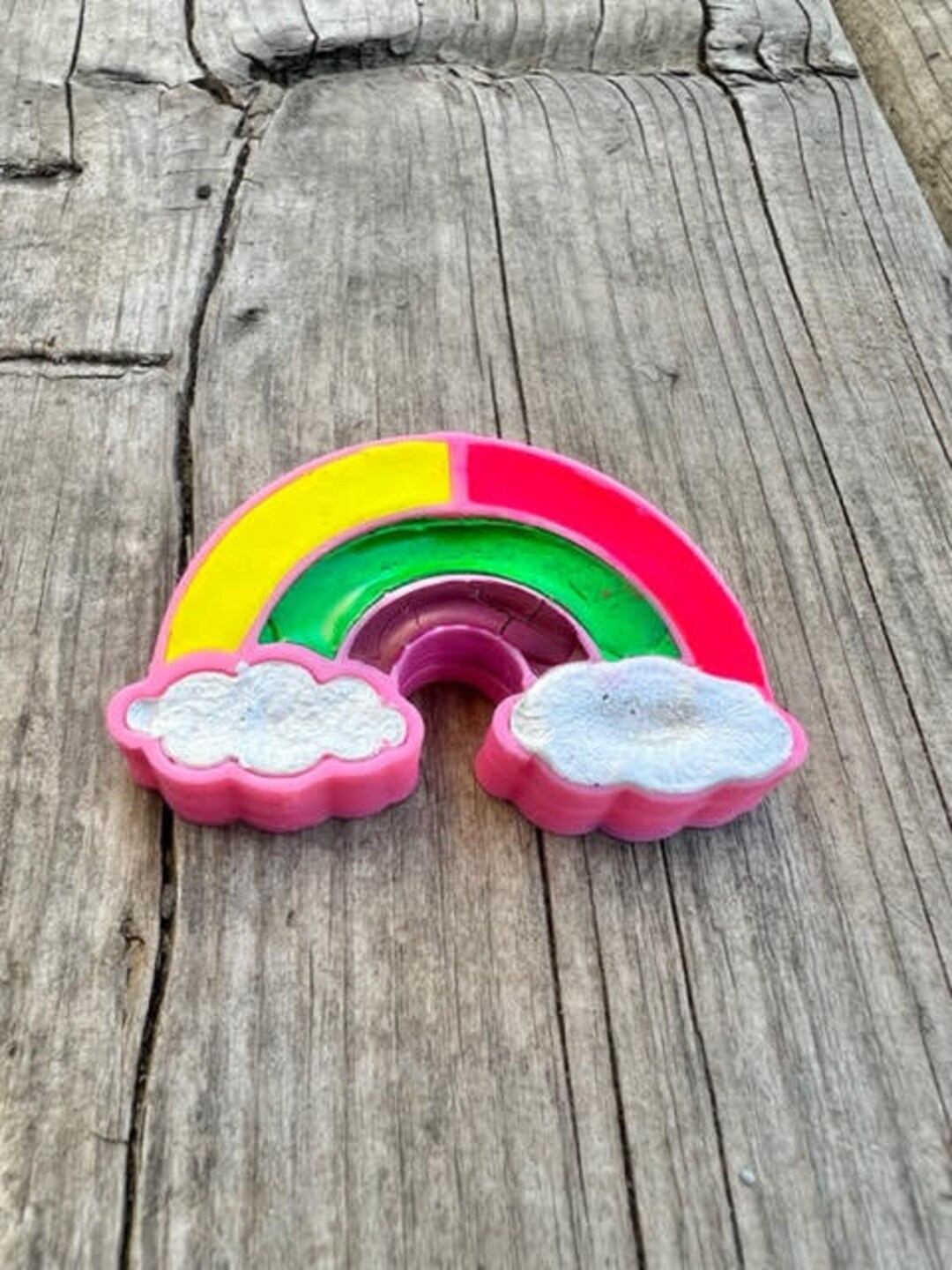 Neon Matte and Mica Rainbow Palette Handmade Watercolor Half - Etsy