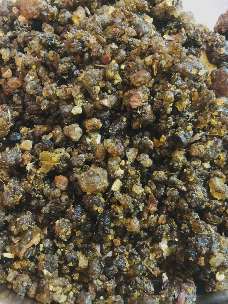Guggul Resin: Natural Ayurvedic Incense, Ritual Smudging Resin - Etsy