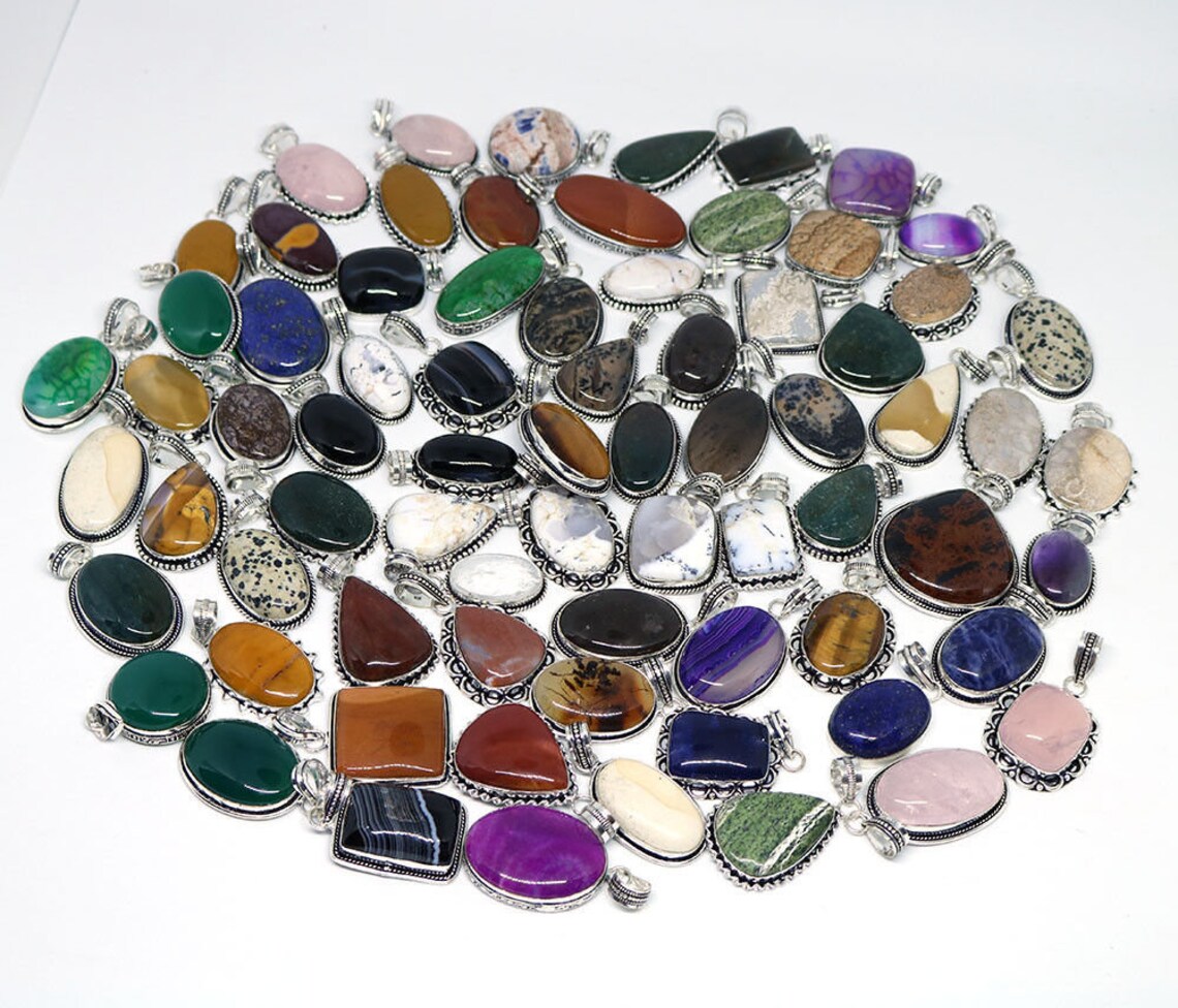 Rose Quartz Amethyst Moonstone Lapis Agate Sodalite - Etsy