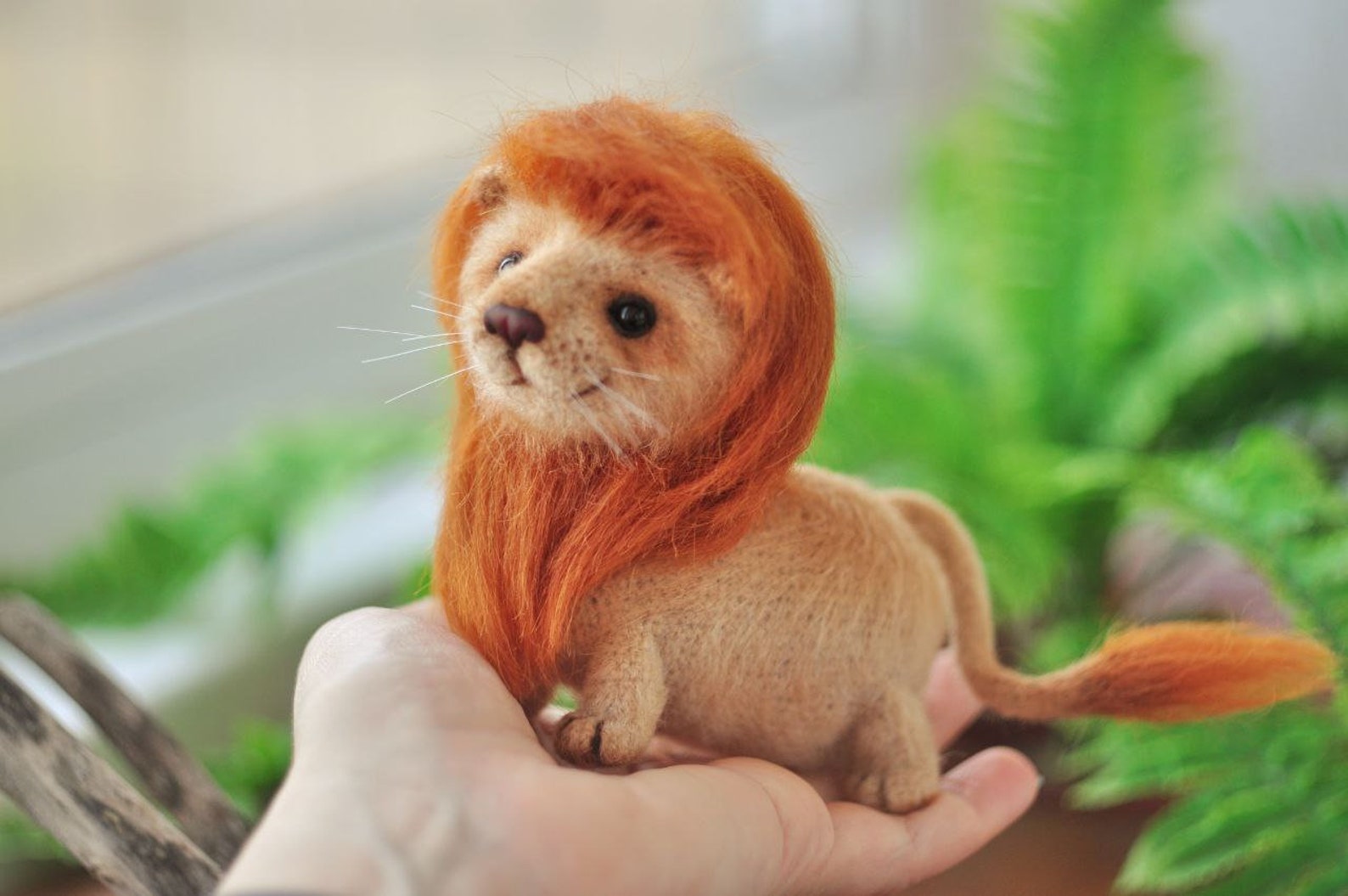 Little Lion Figurine authentic designer plushies Collectible | Etsy