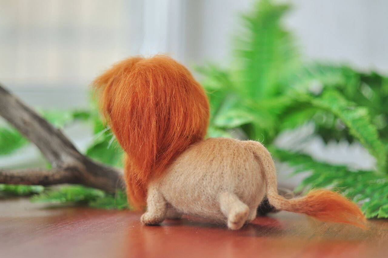 Little Lion Figurine Authentic Designer Plushies Collectible - Etsy