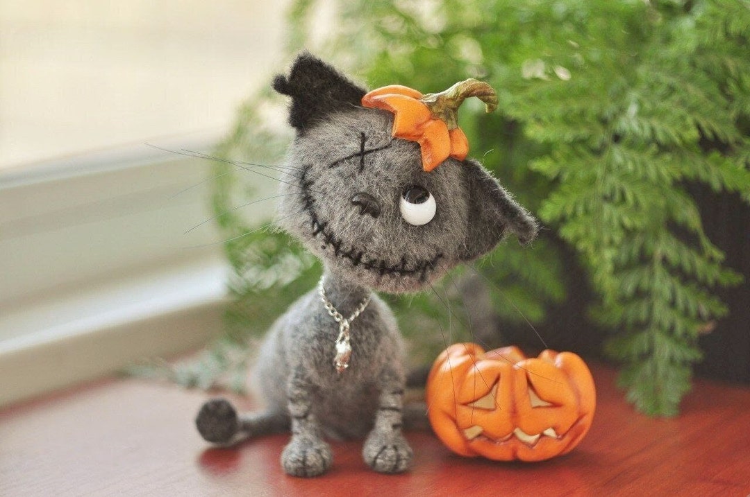 Zombie the Cat Plushies - Collectible Kawaii Stuffed Animals Plush ...