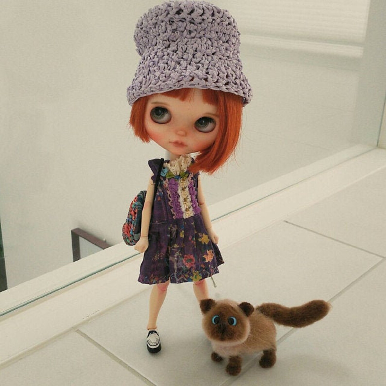 Crochet tiny siamese cat authentic designer plushies | Etsy