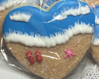 Beach Theme Cookies - Etsy