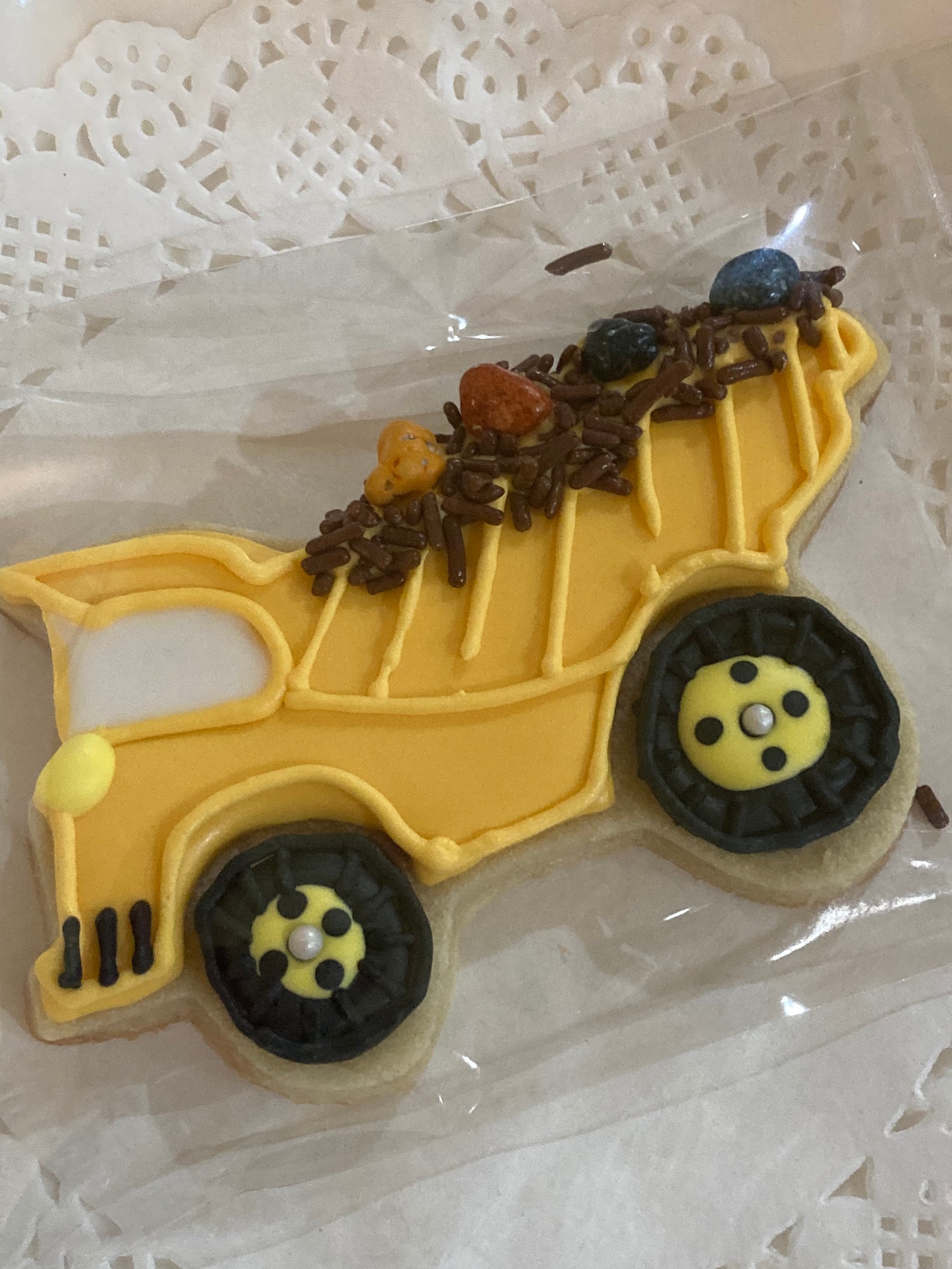 Dump-truck Sugar Cookies Construction Birthday Party Cookies - Etsy