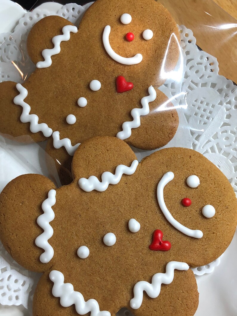 Valentines Day Gingerbread Man Cookies Fresh Baked - Etsy