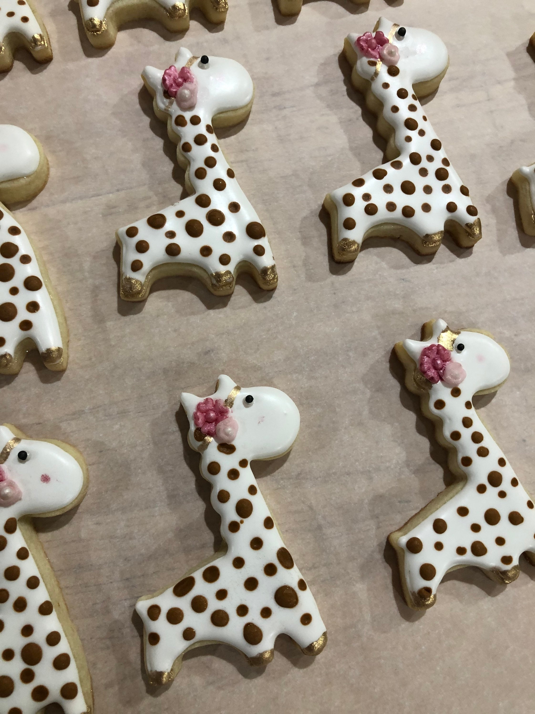 Sophie Inspired Giraffe Cookies, Baby Shower Cookies, Party Favor ...