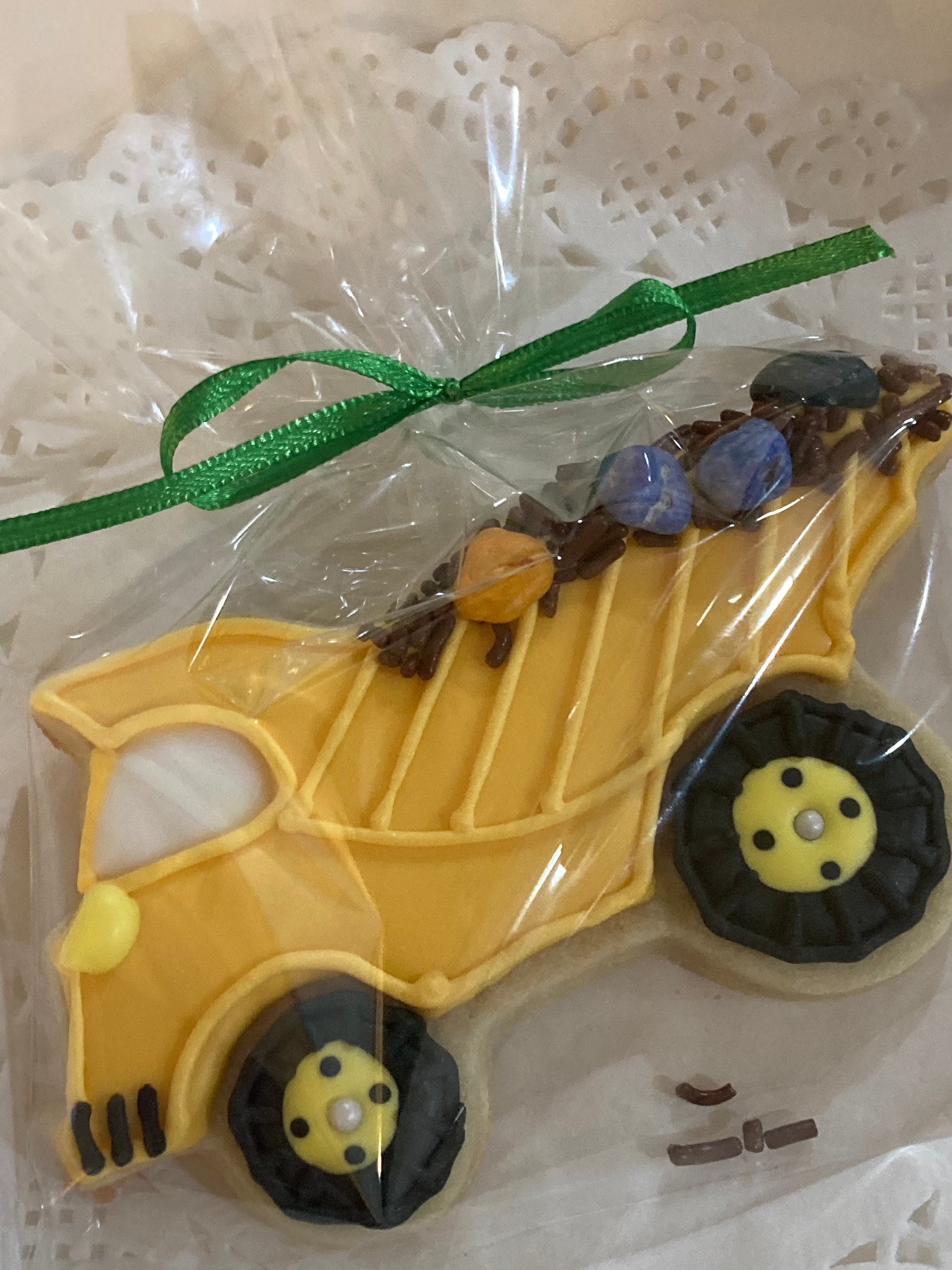 Dump-truck Sugar Cookies Construction Birthday Party Cookies - Etsy