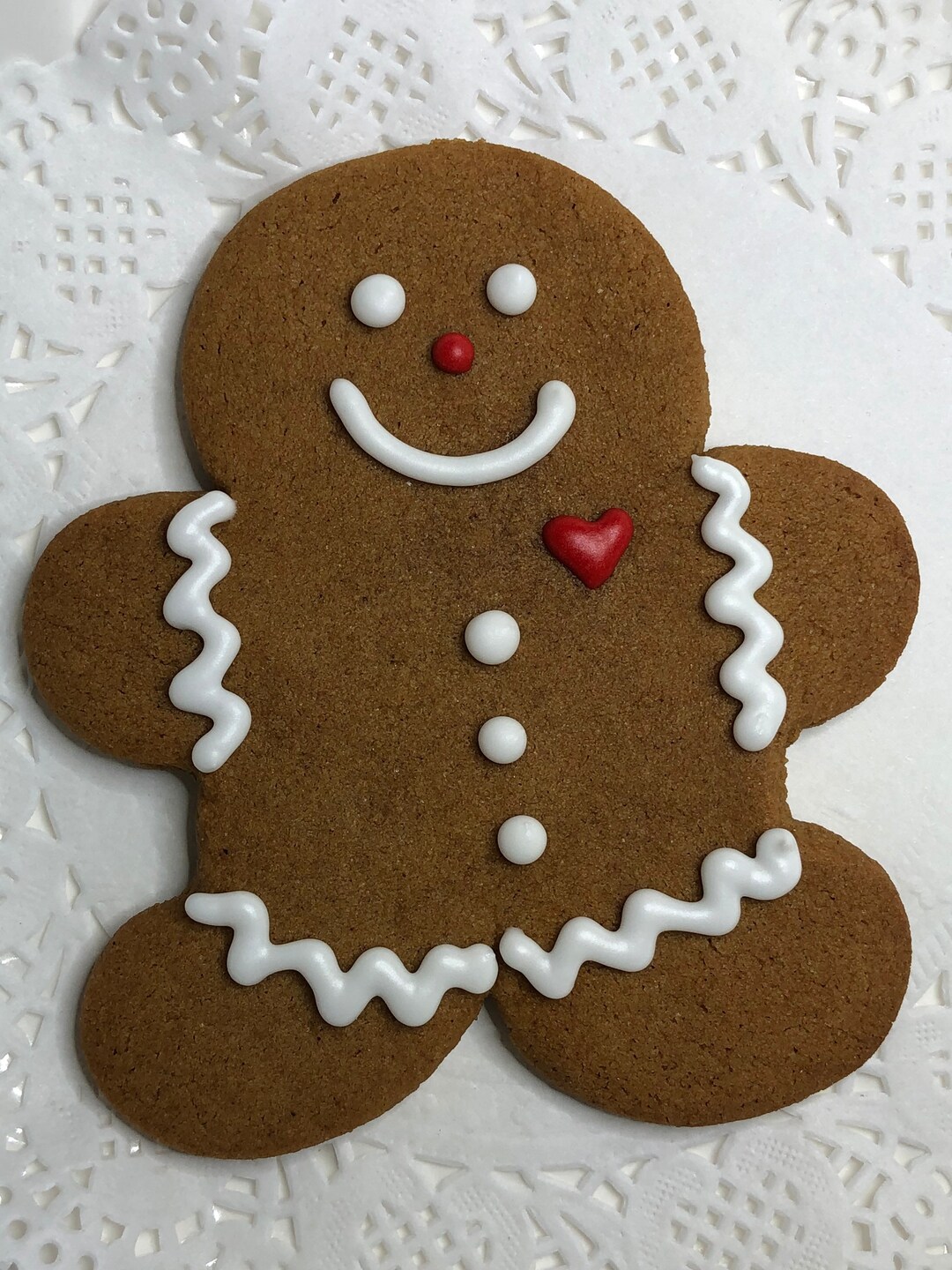 Valentines Day Gingerbread Man Cookies, Fresh Baked Gingerbread Man ...