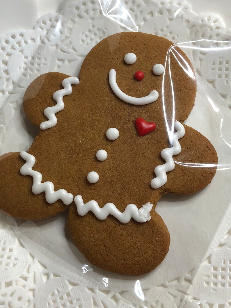 Valentines Day Gingerbread Man Cookies Fresh Baked - Etsy