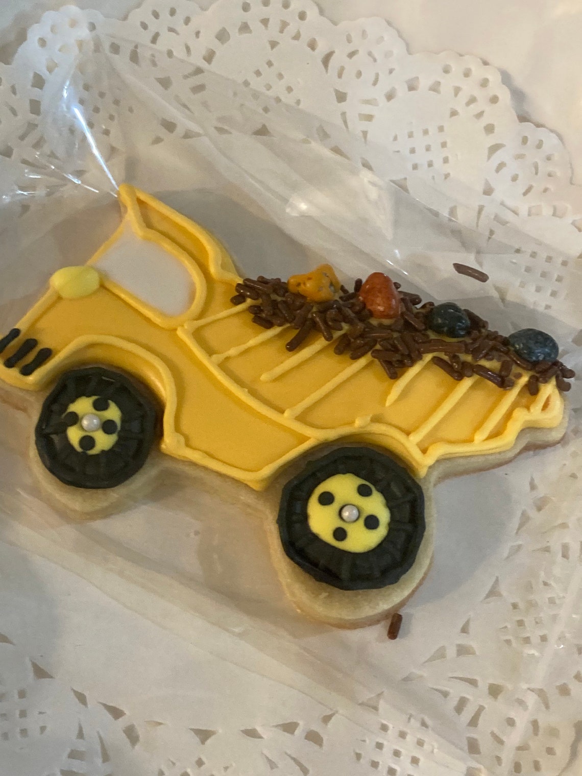 Dump-truck Sugar Cookies Construction Birthday Party Cookies - Etsy