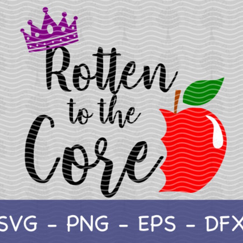 Rotten to the Core - Etsy