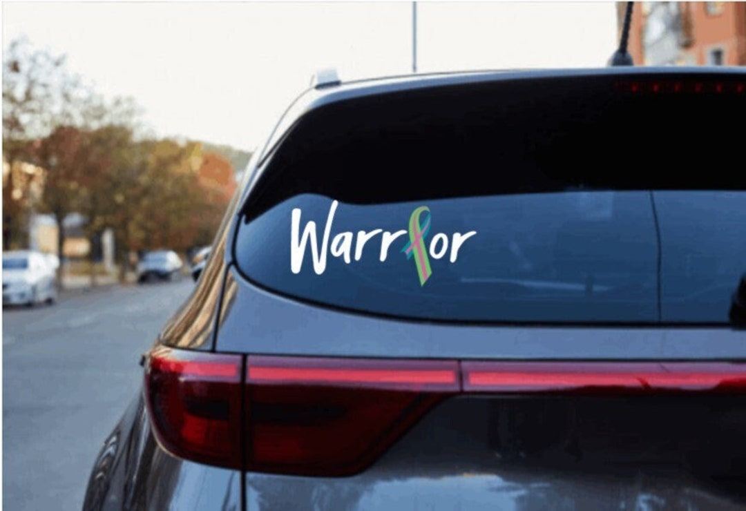 Metastatic Breast Cancer Decal, Cancer Warrior Decal, Warrior Sticker ...