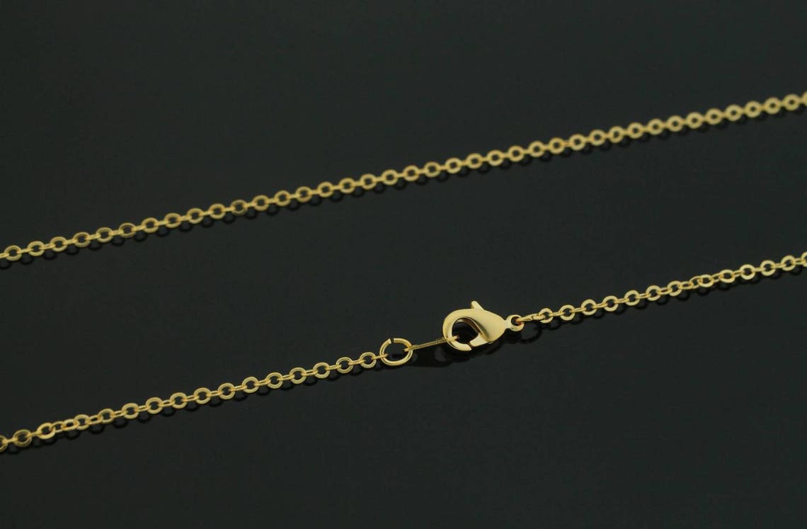 Gold REGULAR Chains 5 Pieces - Etsy