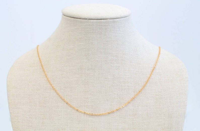 Gold REGULAR Chains 5 Pieces - Etsy