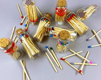 Rainbow Matchstick - Etsy