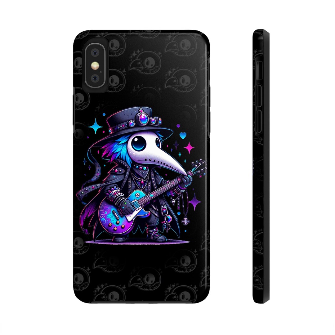 Plague Doctor Chibi Kawaii Style Gothic Character Tough Phone Cases - Etsy