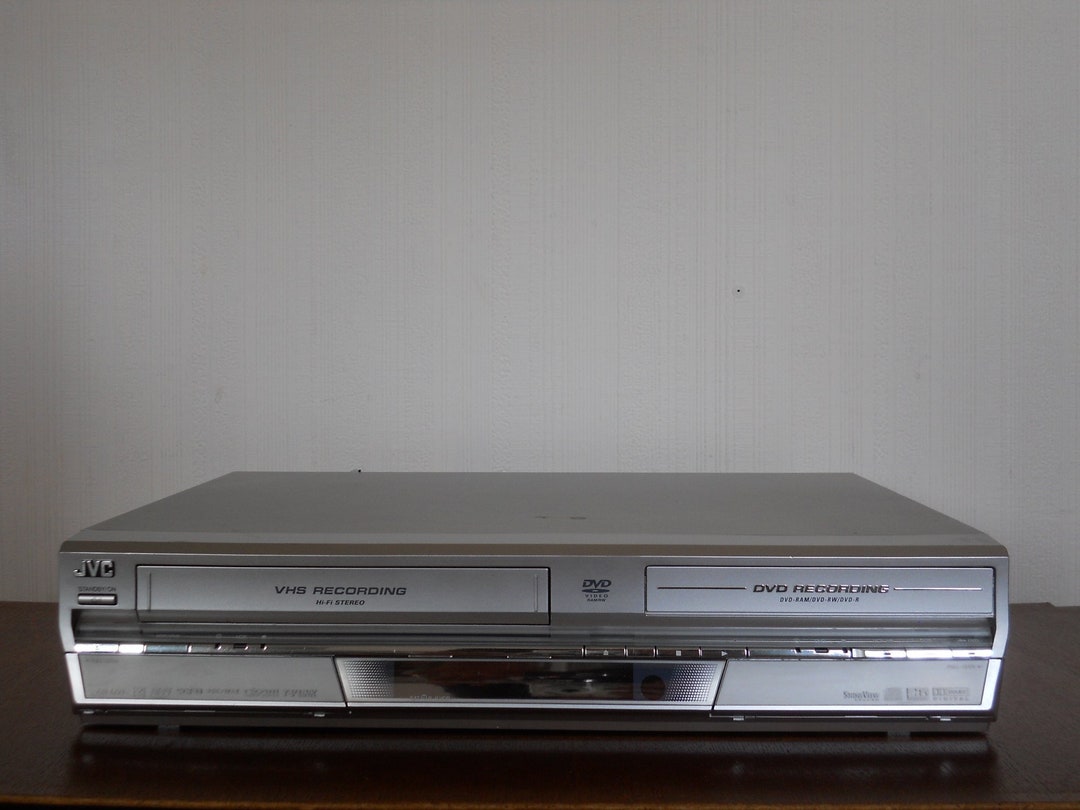 JVC Vhs Combo Dr-mv1sef DVD Recorder Player - Etsy UK