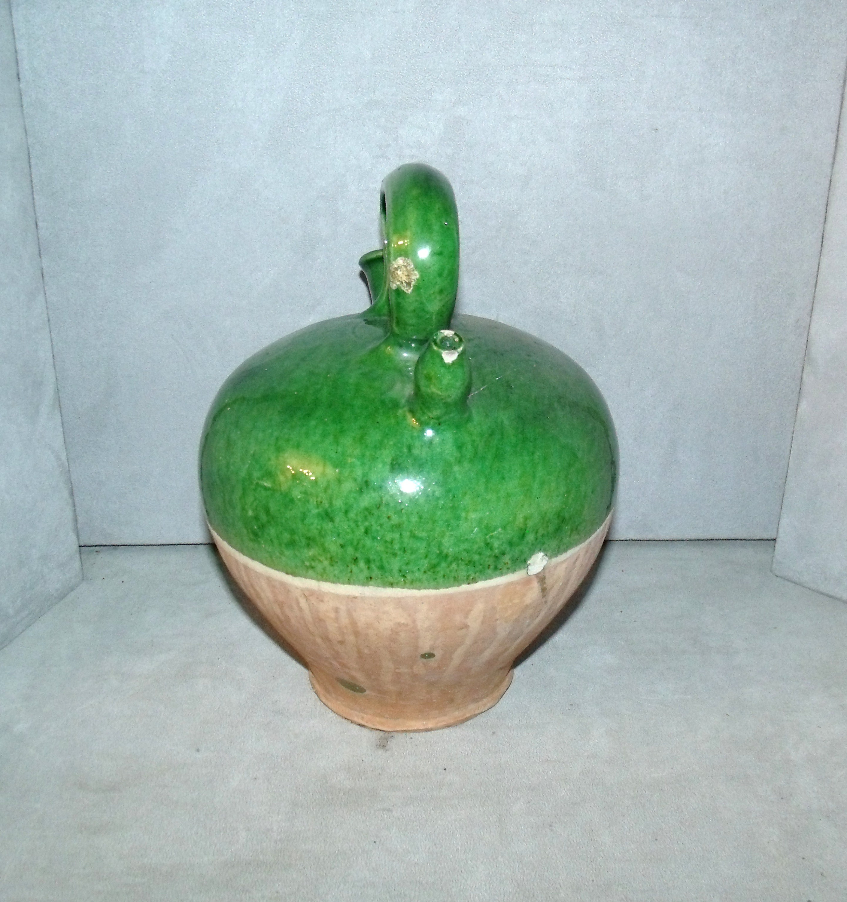 Very Old Water Jug / Water Jug / Glazed Terracotta / France / - Etsy