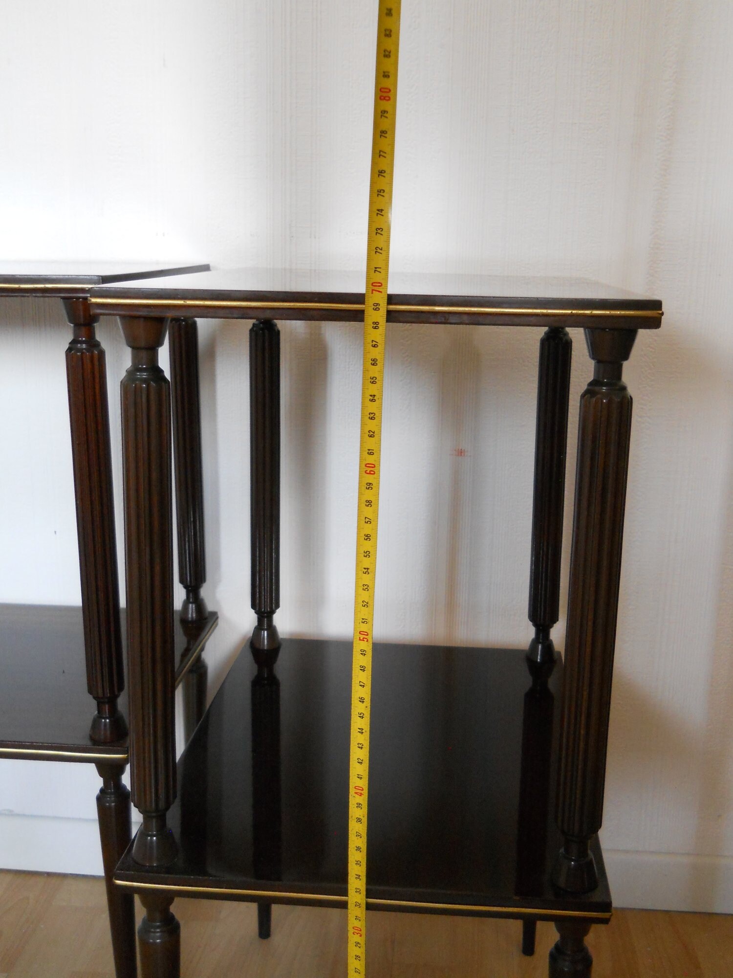 1960 / Pair of Flying Tables or Side Tables With Two Louis XVI - Etsy