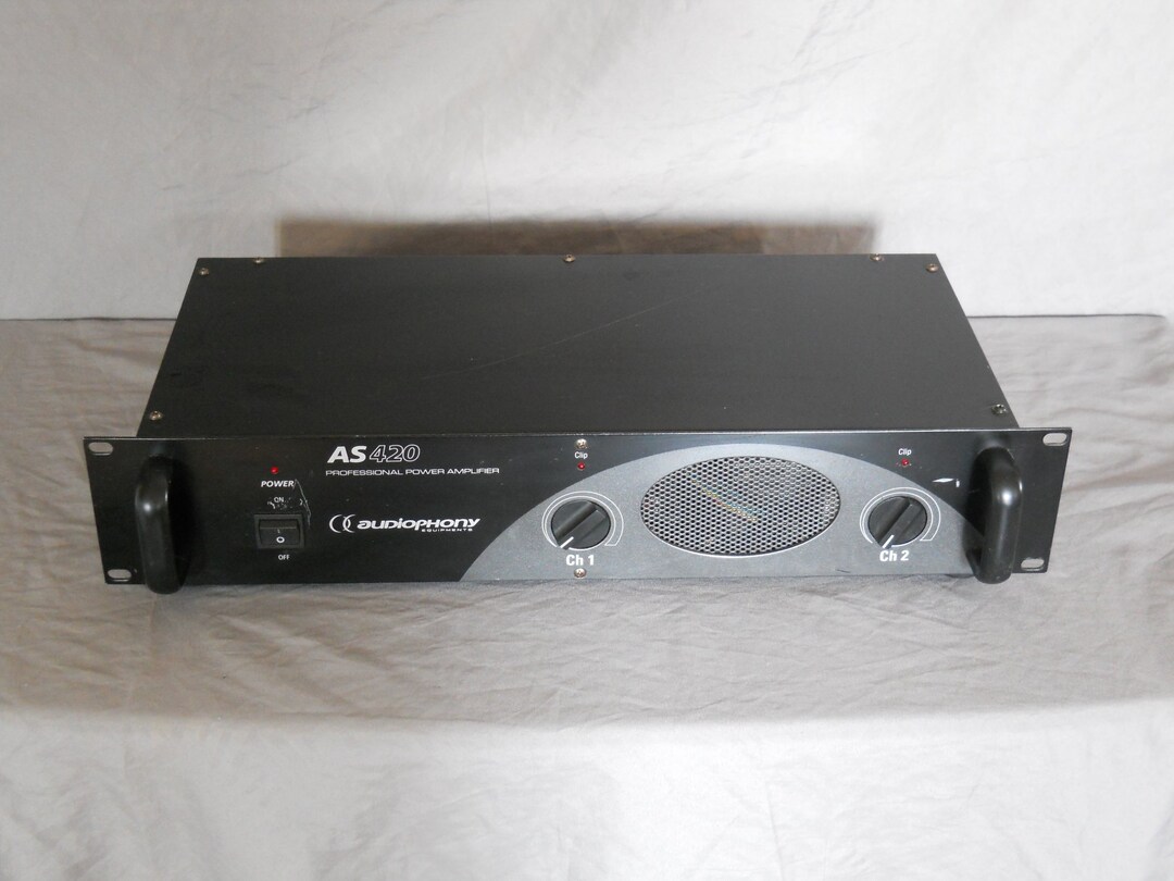 Audiophony - AS 420 - Pro PA Amplifier Years 2012 - Etsy