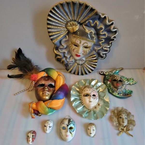 Porcelain Masks - Etsy