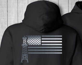 Oil Rig Hoodie | Etsy