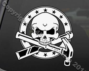 Carpenter sticker | Etsy