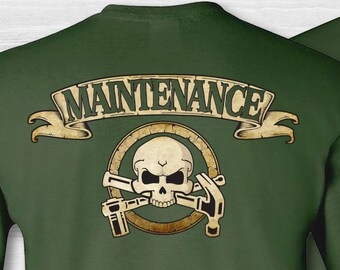 Maintenance shirt | Etsy