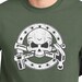 Logger Skull & Crossbones Decal. Loggers Jolly Roger Skull Sticker ...