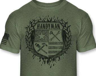 Handyman Crest Logo - Etsy
