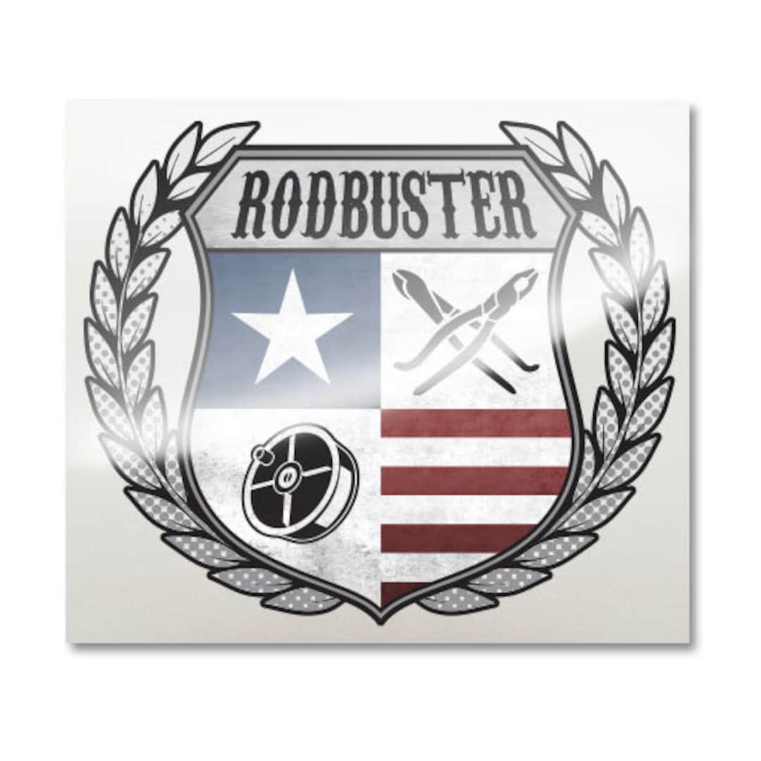 USA Rodbuster Decal American Flag Rebar Ironworker Sticker Patriotic ...