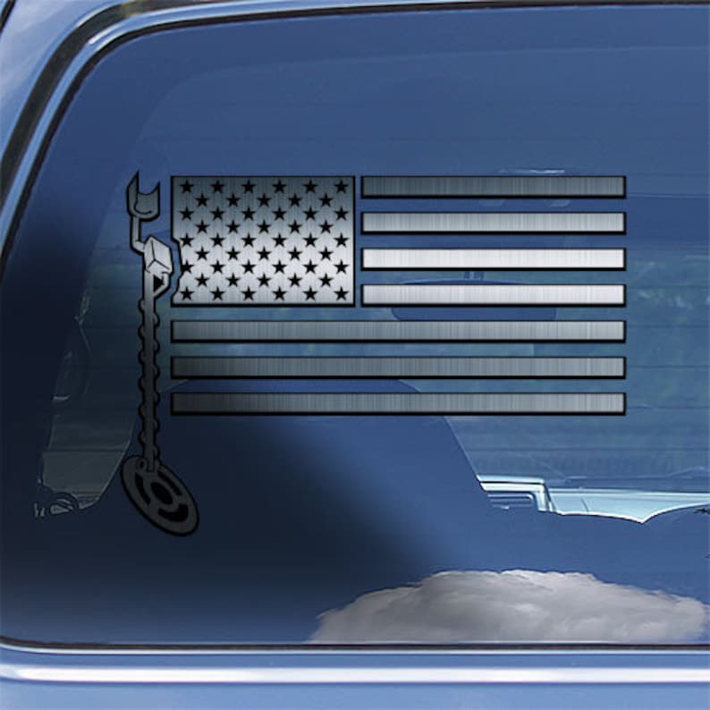 USA Metal Detector Decal Sticker Metal Detector Window Decal | Etsy