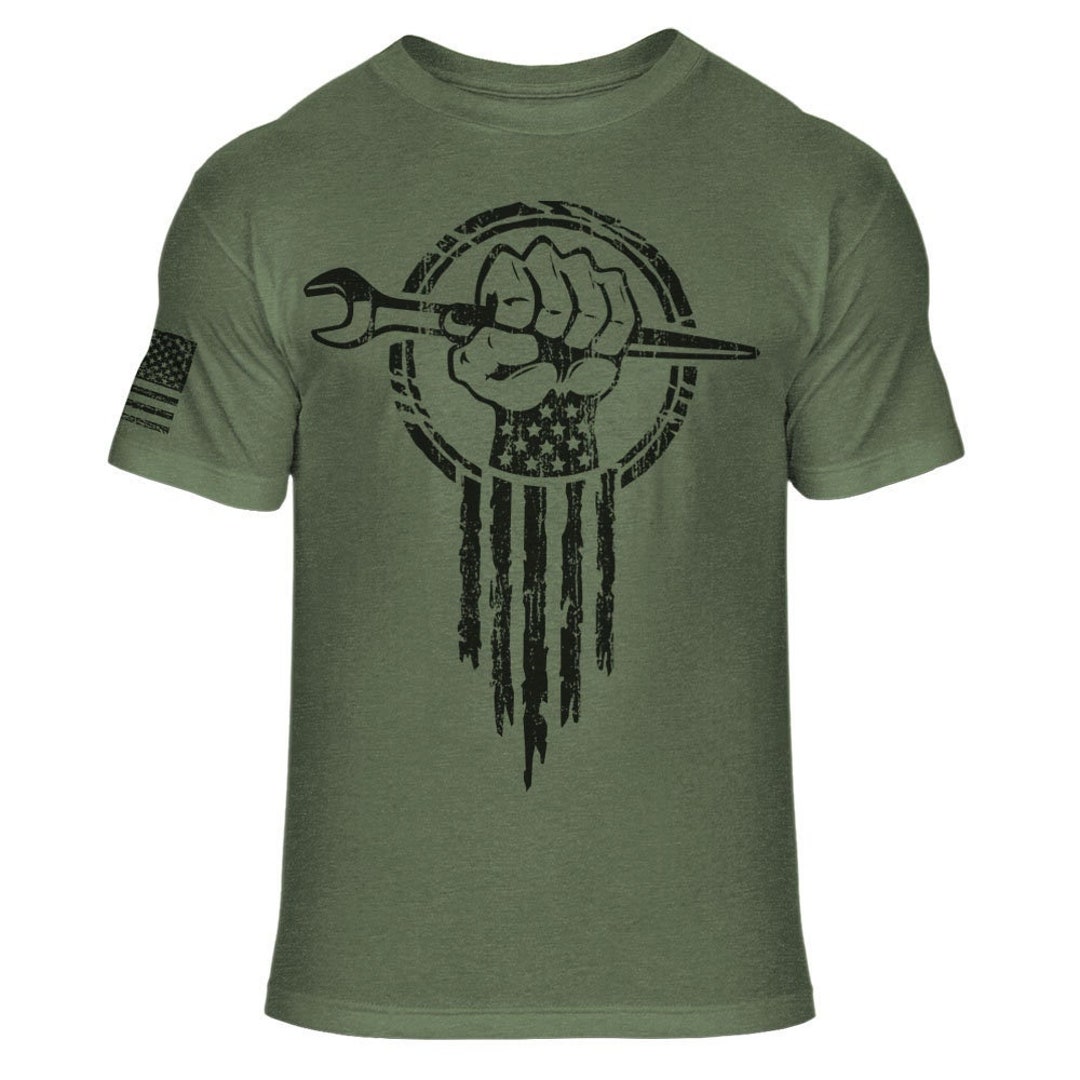 Ironworker Hero T-shirt - Iron Worker Superhero Fist Tee Shirt - A23 - Etsy