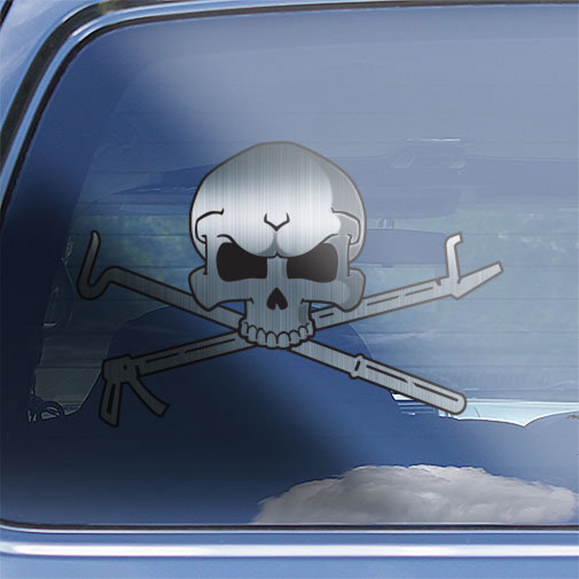 Snake Handler Skull Crossbones Decal Sticker Reptile Keeper - Etsy