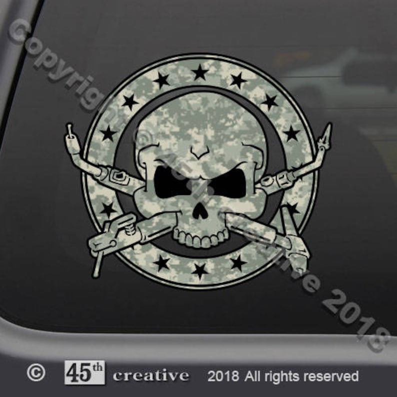 Welder Skull Crossbones Decal Sticker Welders Decal Sticker | Etsy