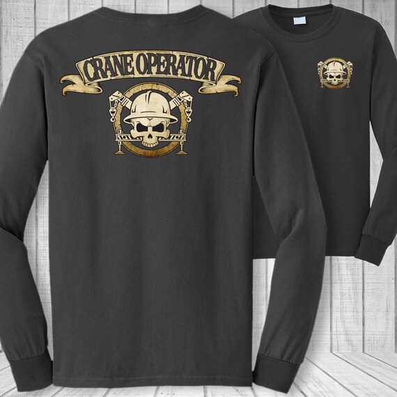 Crane Operator And Skulls