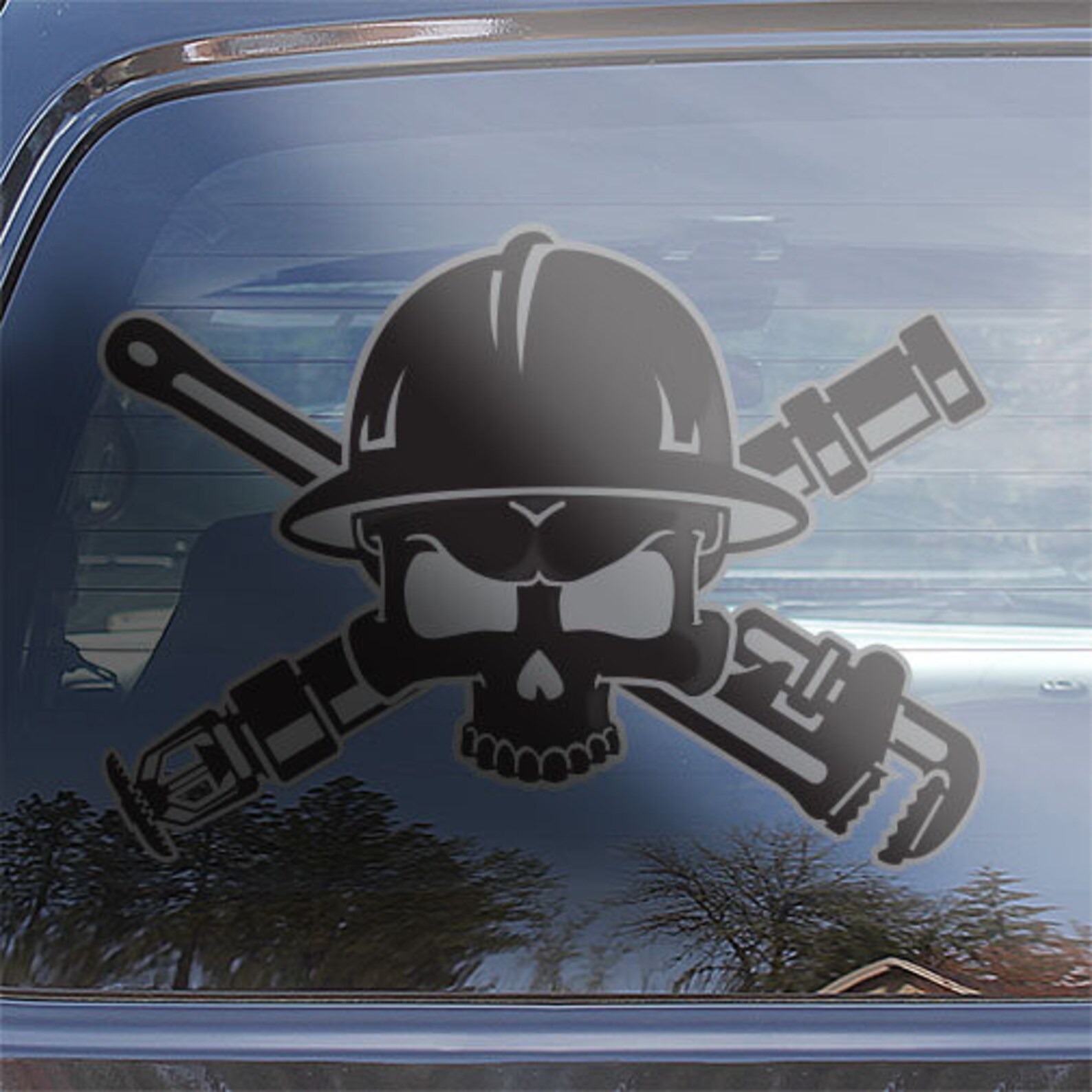 Sprinkler Fitter Skull and Crossbones Decal Sticker Sprinkler - Etsy