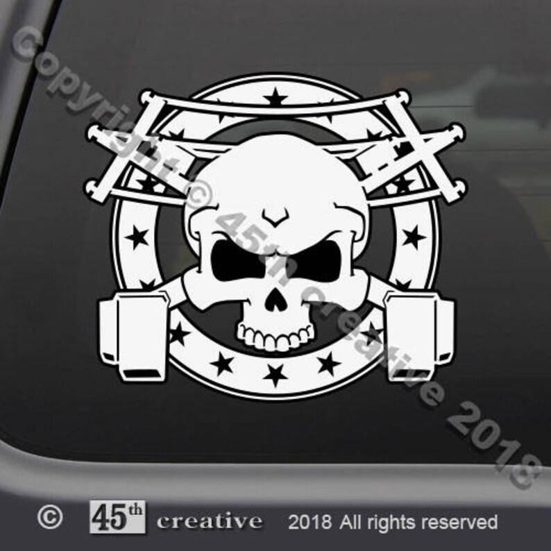 Lineman Skull Crossbones Decal Sticker Linemen Decal Sticker | Etsy