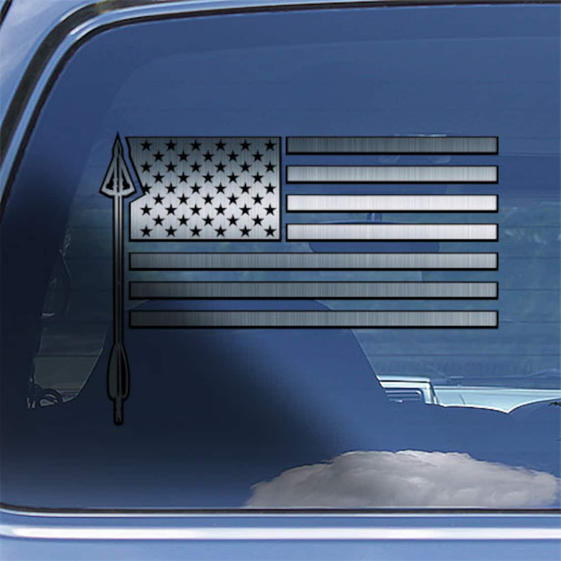 USA Bowhunter Decal Sticker Bowhunting Window Decal - Etsy