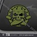 Bowler Skull Crossbones Decal Sticker, Bowlers Window Decal Sticker ...