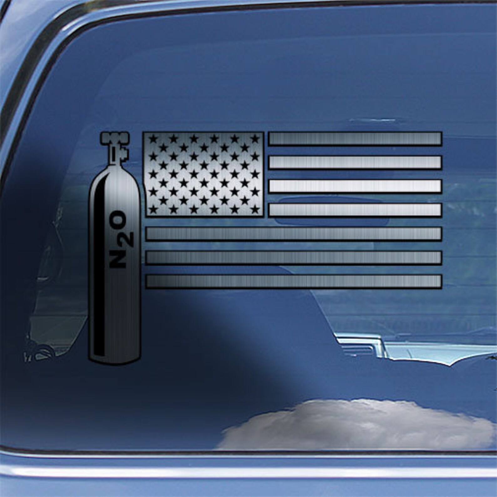 USA Nitrous Racing Decal Sticker N20 Window Decal American - Etsy