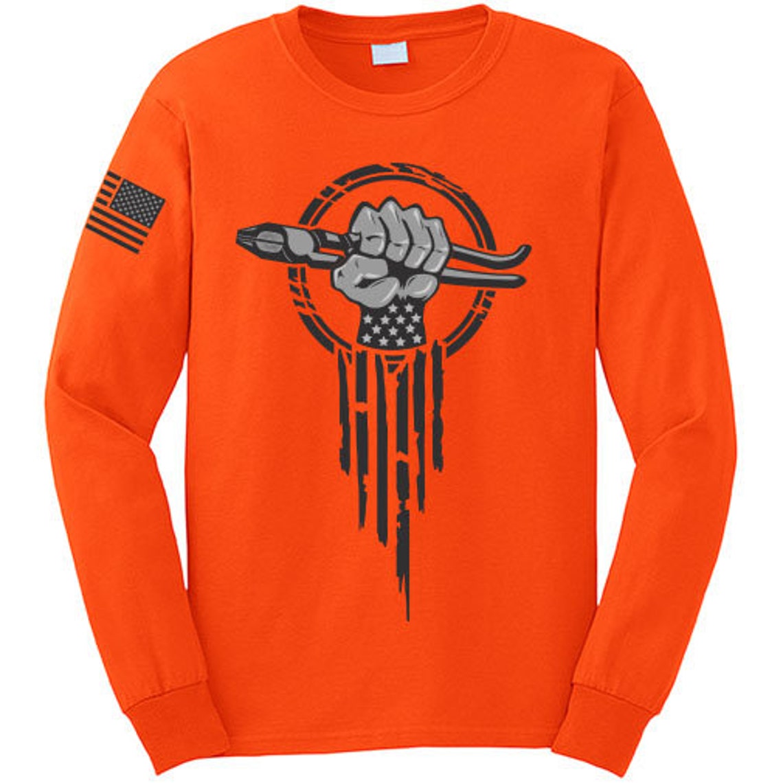 Rodbuster long sleeve t-shirt construction steel rebar | Etsy