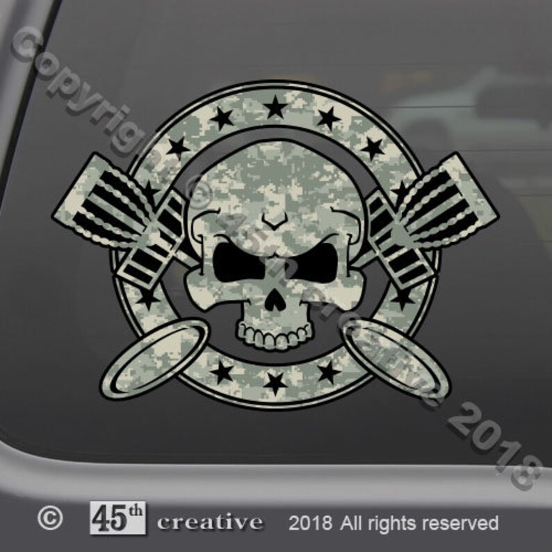 Disc Golf Skull Crossbones Decal Sticker Disc Golfing Window | Etsy