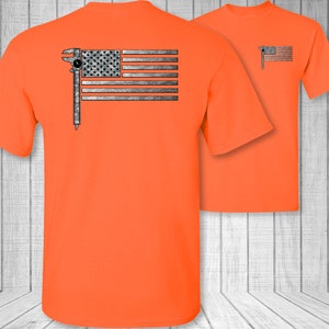 Millwright American Flag T-shirt US Flag Millwright - Etsy