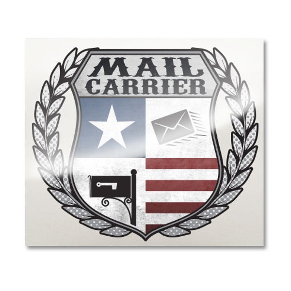 Mail Carrier Decal - Etsy